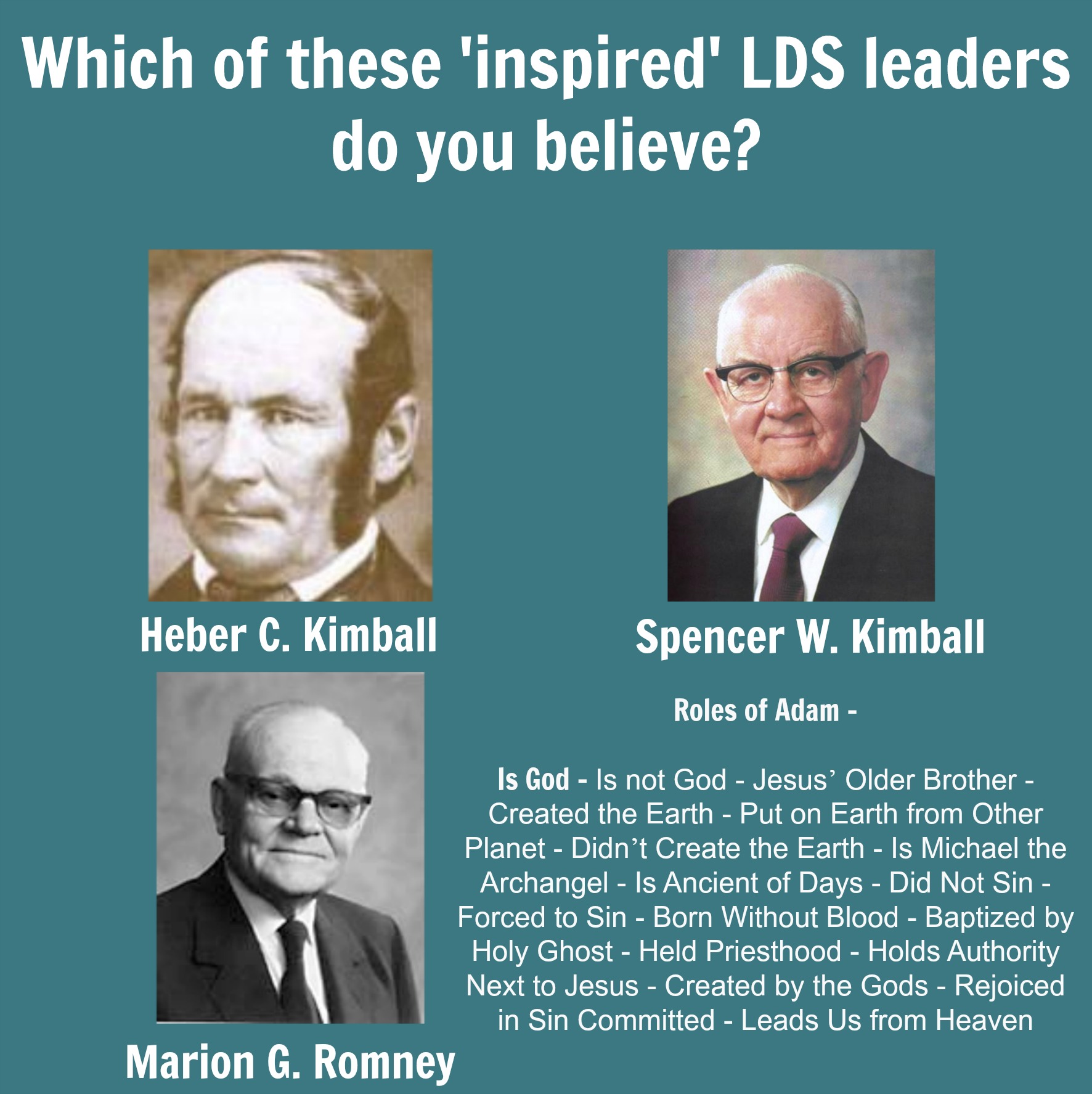 More LDS Contradictions about Adam, pt. 1 | Life After Ministry