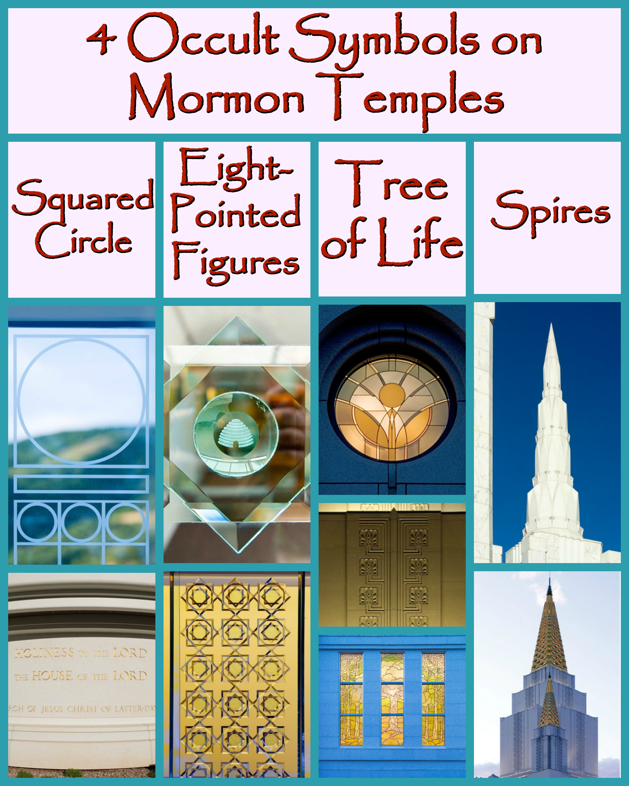 4 Occult Symbols on Mormon Temples | Life After Ministry
