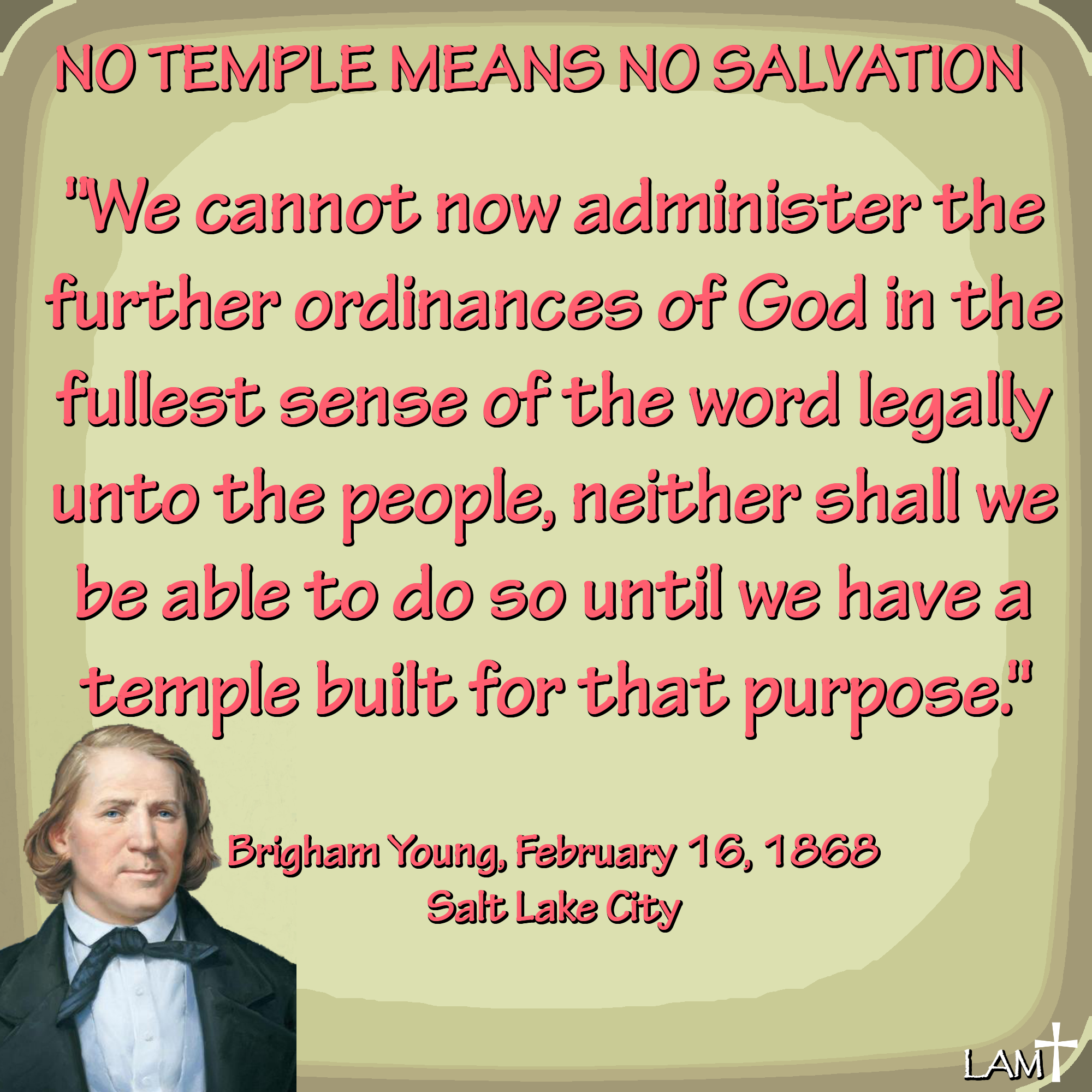 No Temple Means No Salvation | Life After Ministry