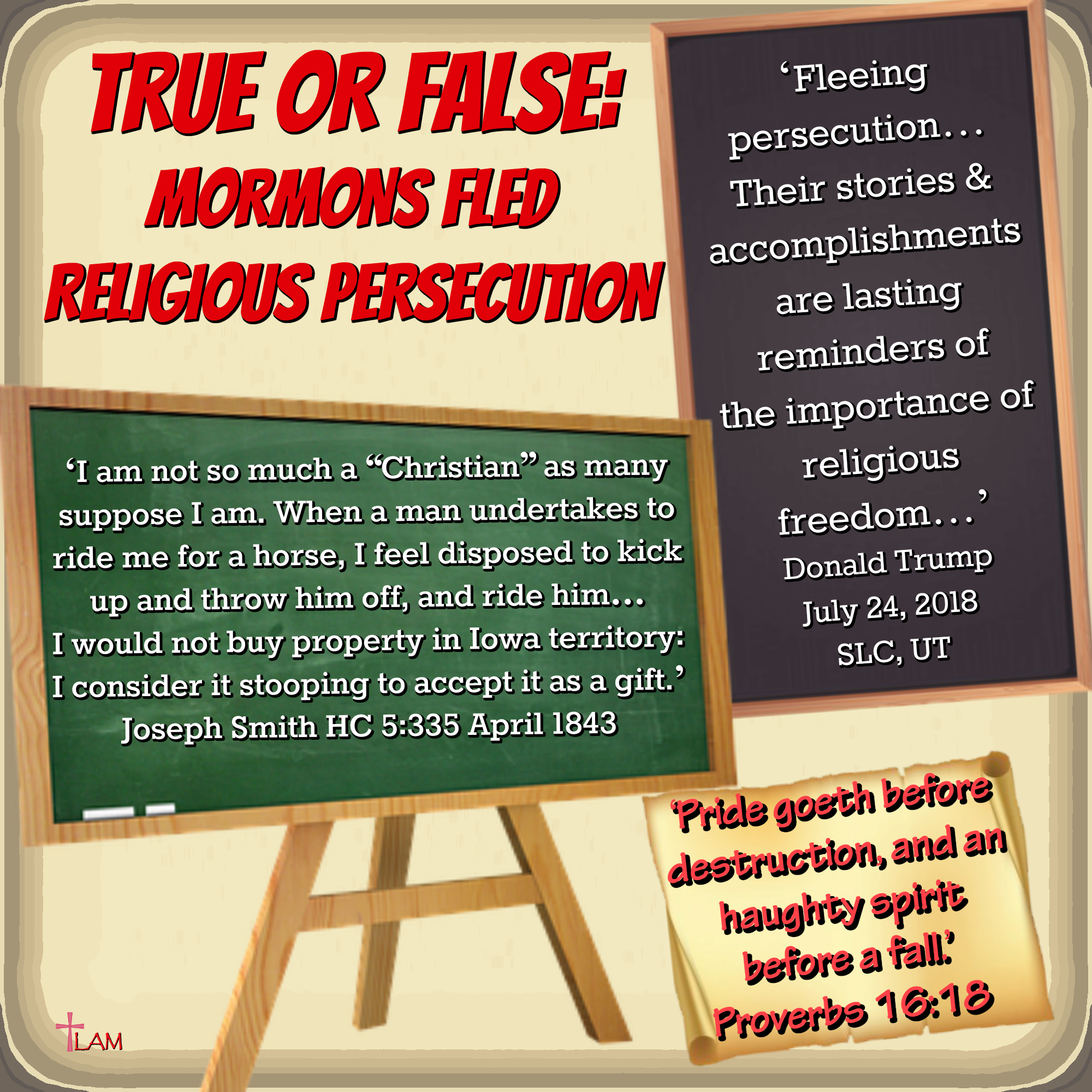 True or False: Mormons Fled Religious Persecution | Life After Ministry