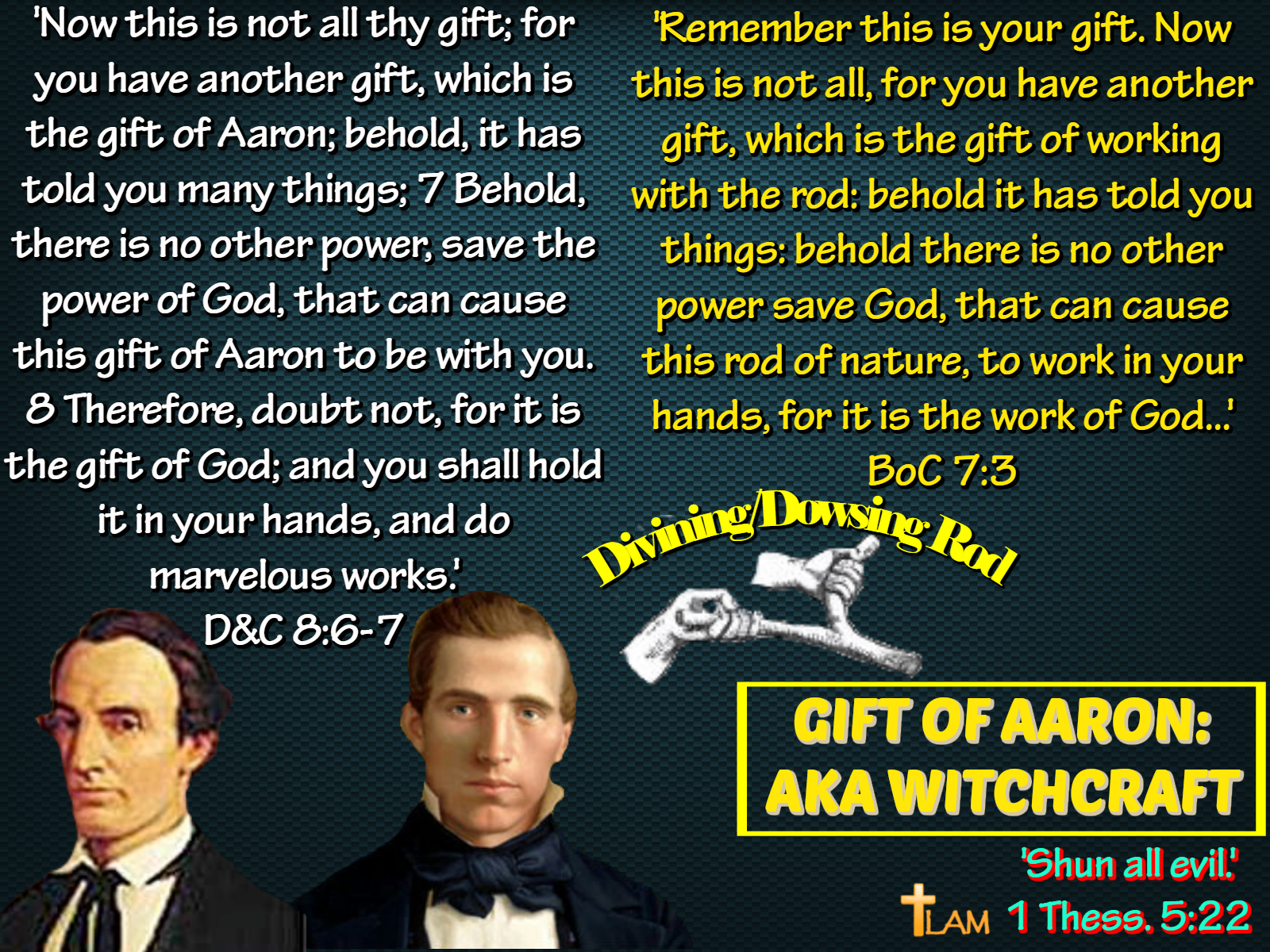 Gift of Aaron: aka Witchcraft | Life After Ministry