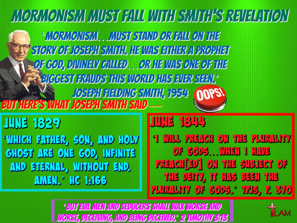 Mormonism Must Fall with Smith’s Revelation | Life After Ministry