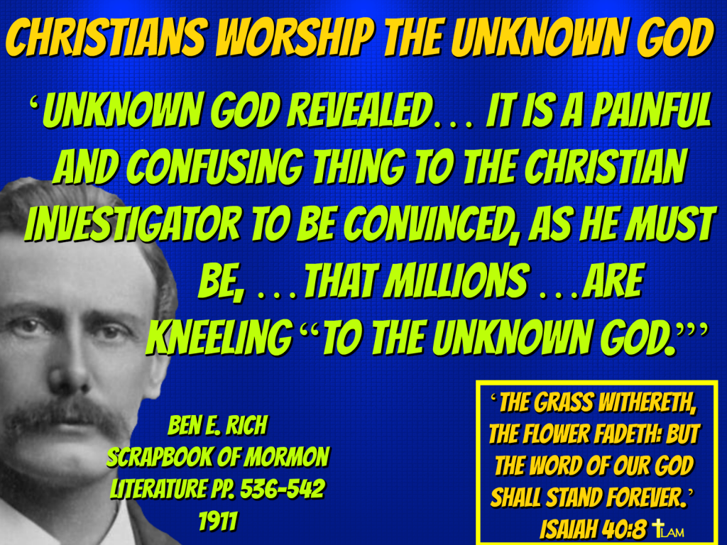 Christians Worship the ‘Unknown God’ | Life After Ministry