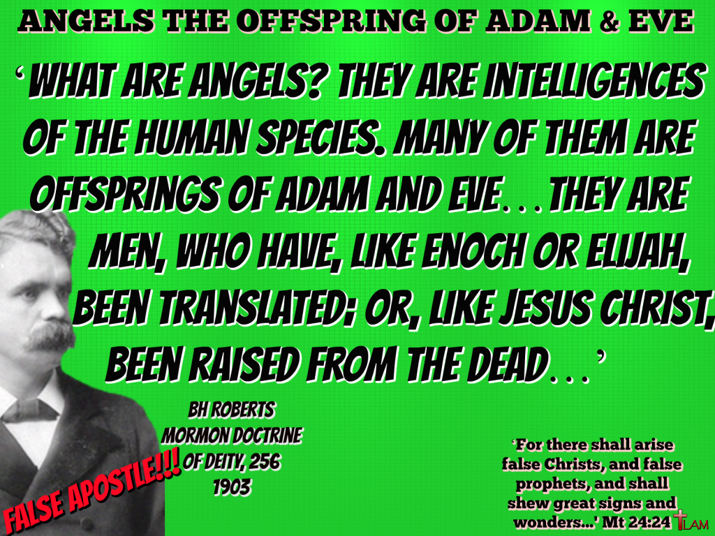 Angels the Offspring of Adam and Eve | Life After Ministry