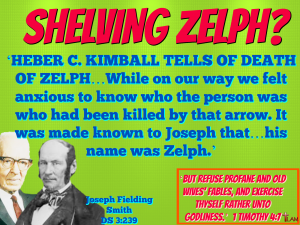 Shelving Zelph? | Life After Ministry