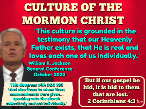 Culture of the Mormon Christ | Life After Ministry